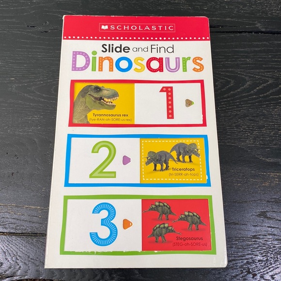 Other | Slide Find Dinosaurs My Very First Book Of Numbers By Eric ...